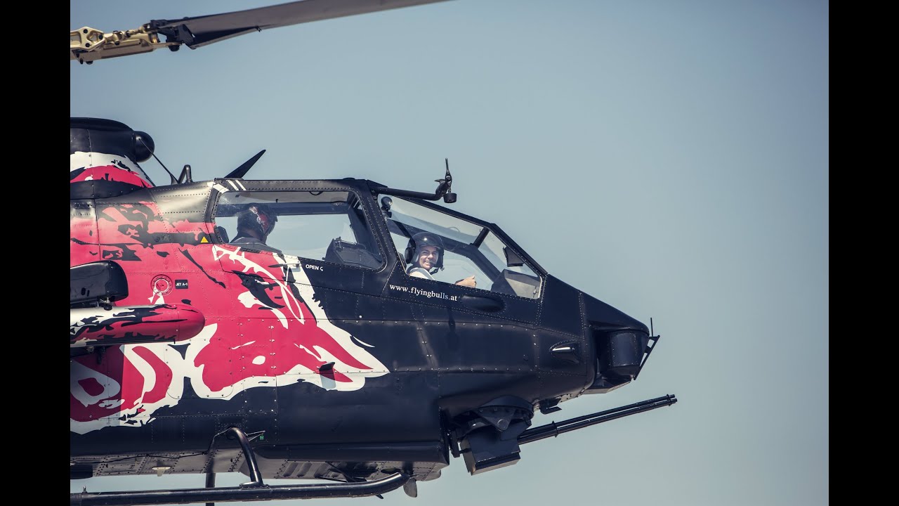 Craig Lowndes joins the Red Bull Flying Bulls in a Bell AH-1 Cobra ...