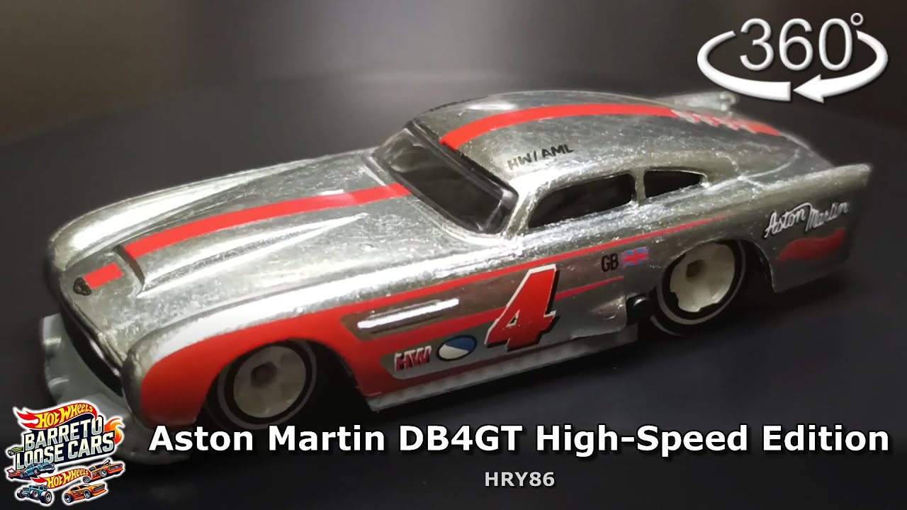 360º - Aston Martin DB4GT High-Speed Edition - HRY86 | Hot Wheels | 1/ ...
