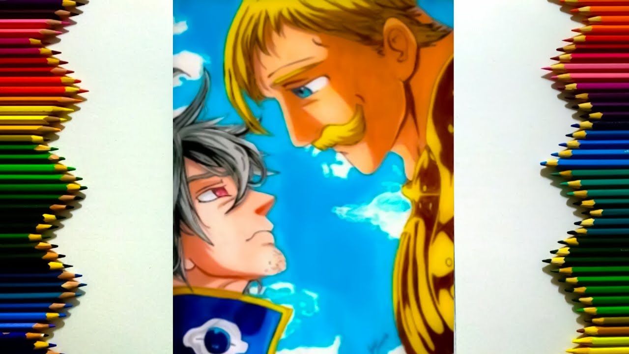 Speed Drawing - Desenhando Estarossa Vs Escanor (Nanatsu no taizai ...
