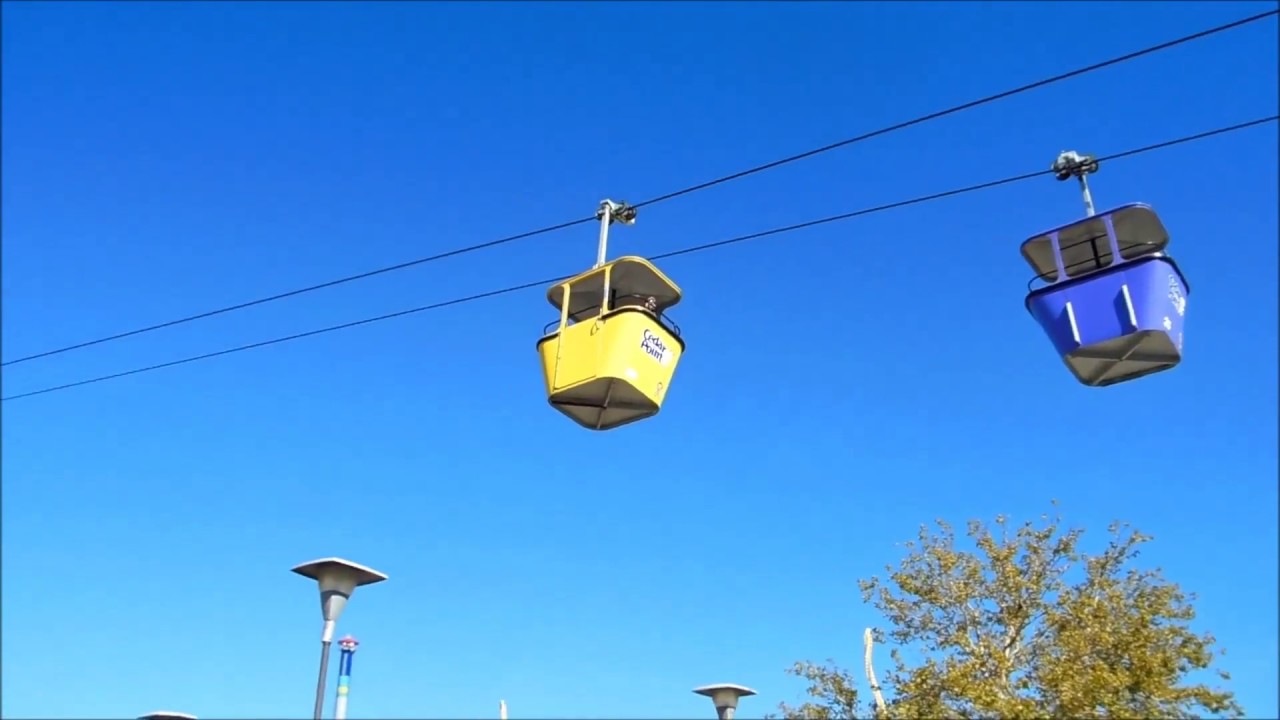 Cedar Point: Sky Ride off ride video 1080p - YouTube