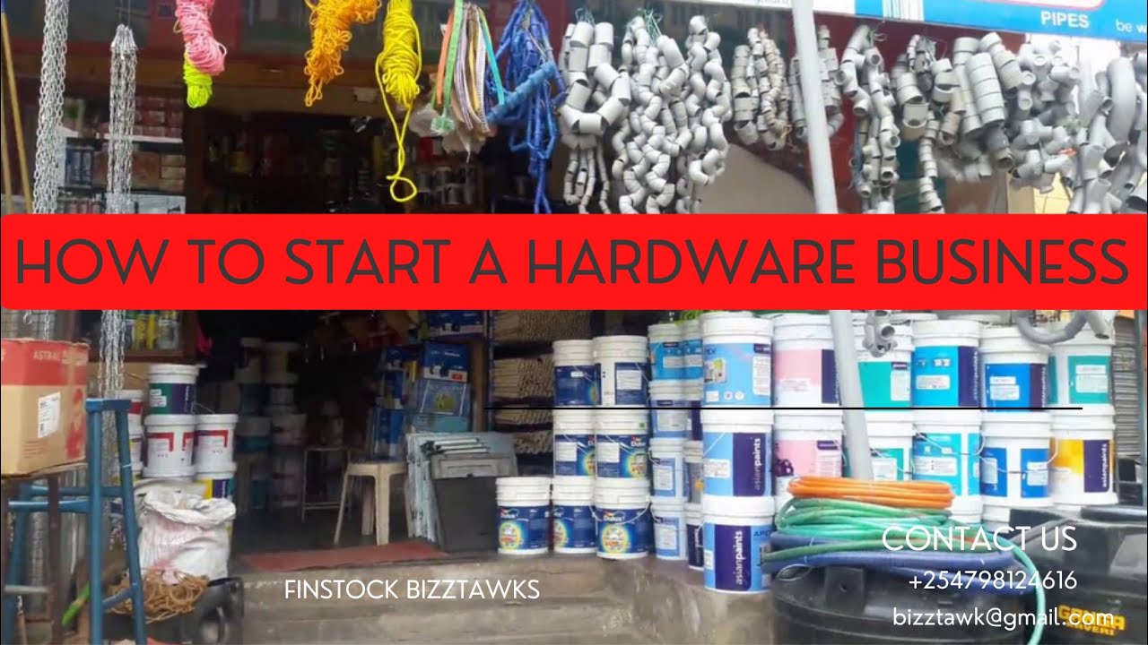 HOW TO MAKE MONEY STARTING A HARDWARE BUSINESS - YouTube