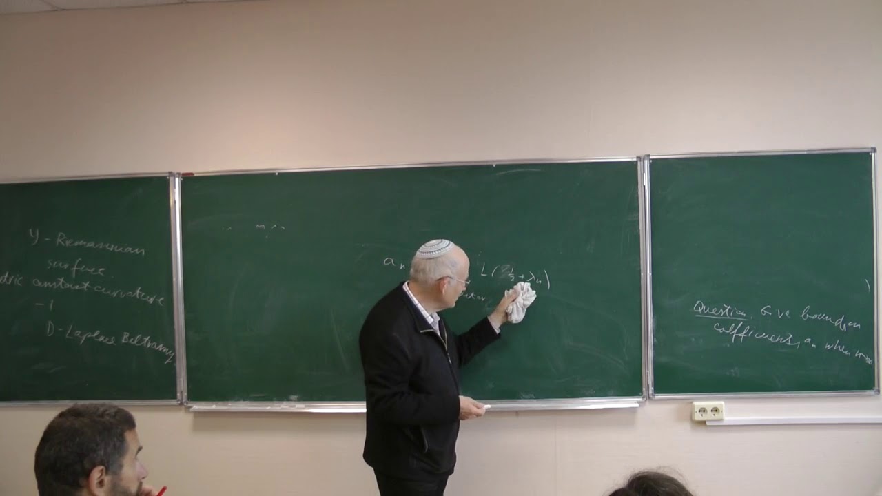 Joseph Bernstein. Representation theory and bounds for automorphic ...