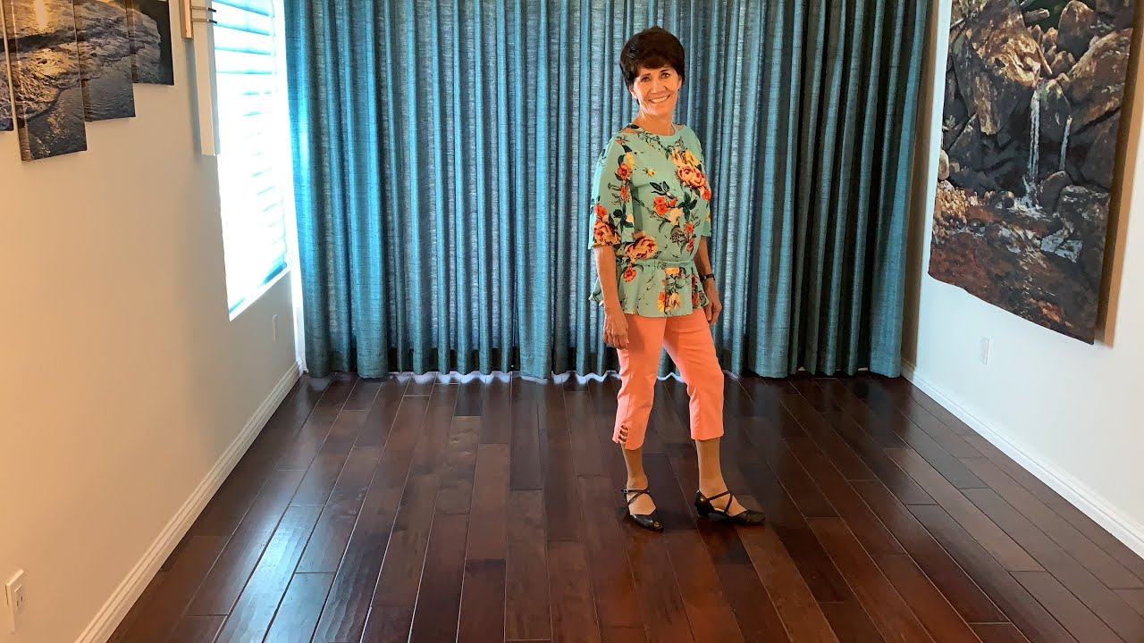 Walk the Line line dance demonstration and tutorial by Stephie - YouTube