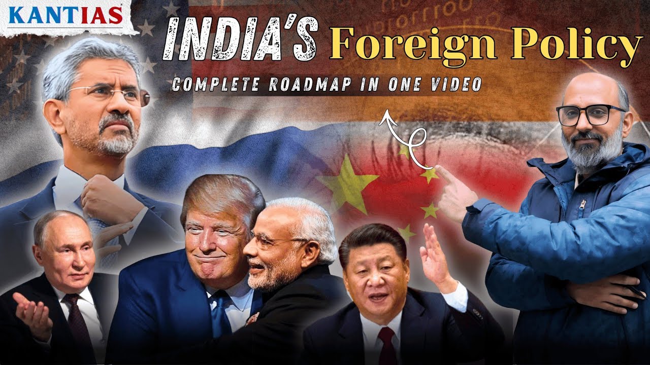 Indian Foreign Policy Dynamics Explained By Anil sir : Interview, Mains ...