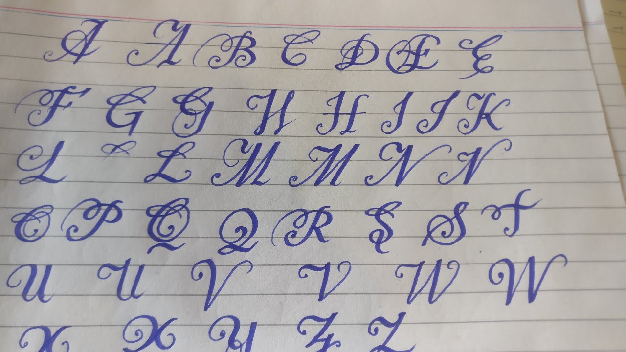 How To Learn Capital Alphabets For Headings YouTube How To Learn Capital Alphabets For Headings YouTube