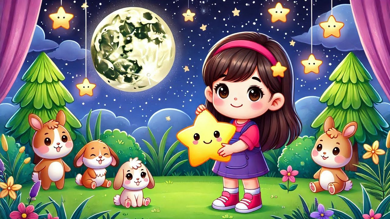Twinkle Twinkle Little Star🌟⭐ | Lullaby Songs🌟⭐ Babies | Simple song ...