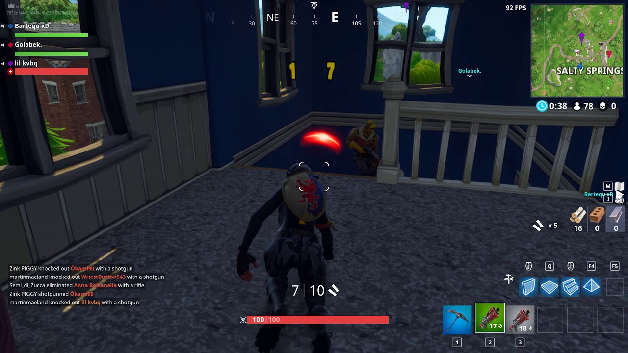 GUD JOB EPIC GAMES GUT HEAD 100% SKILL GAME WITH PUMP!!! - YouTube