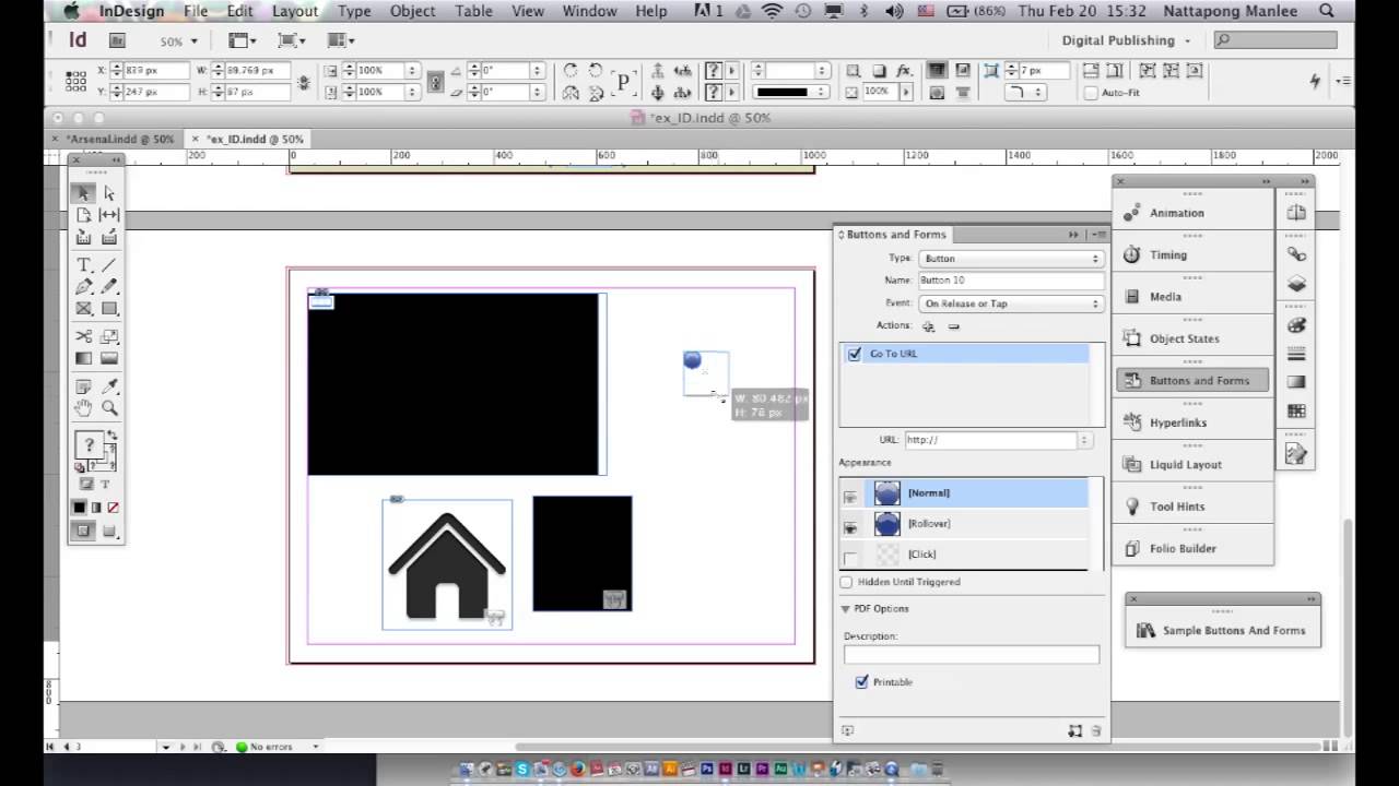 Adobe Indesign# SOUND & VDO - YouTube