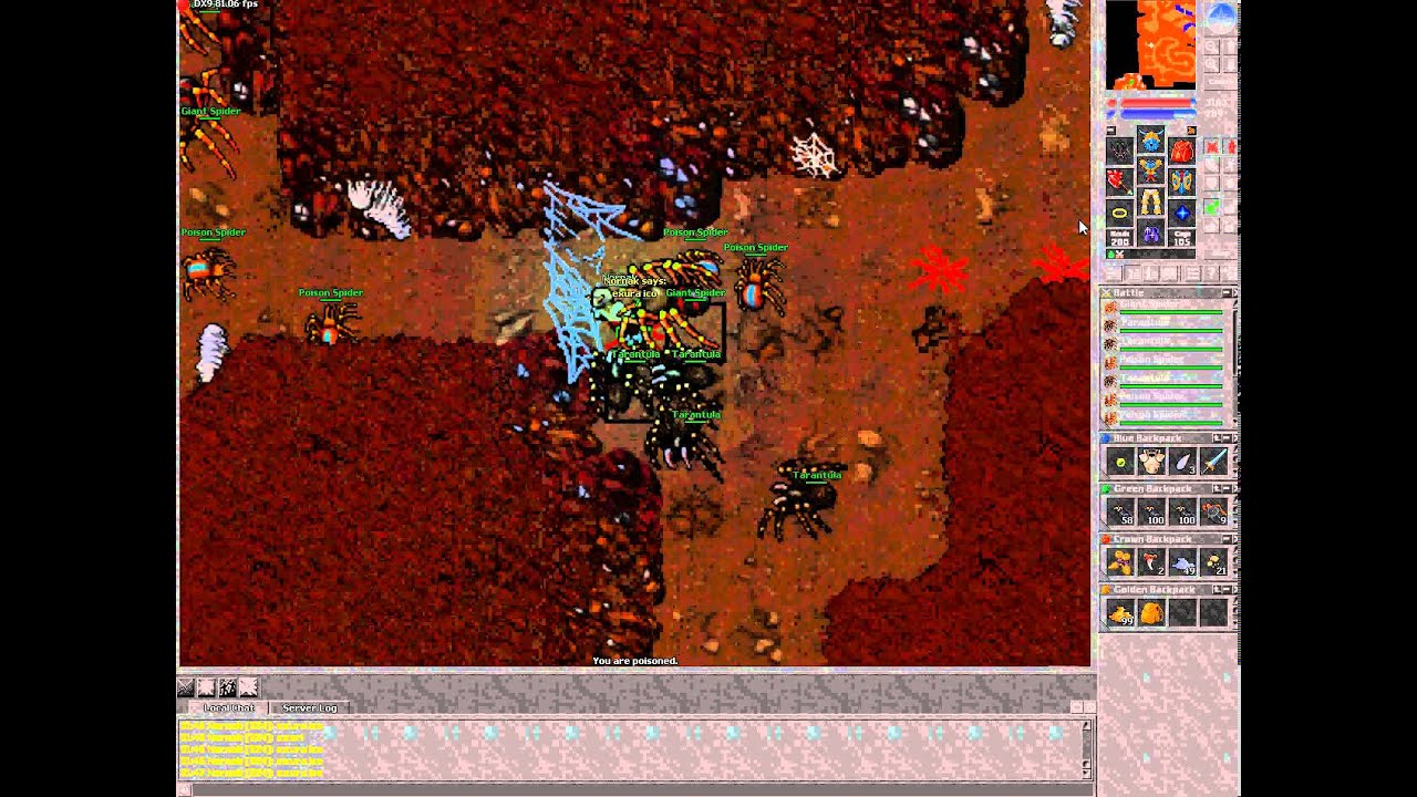 Tibia by; Biel - Forbidden Islands - Respaw de GS - YouTube