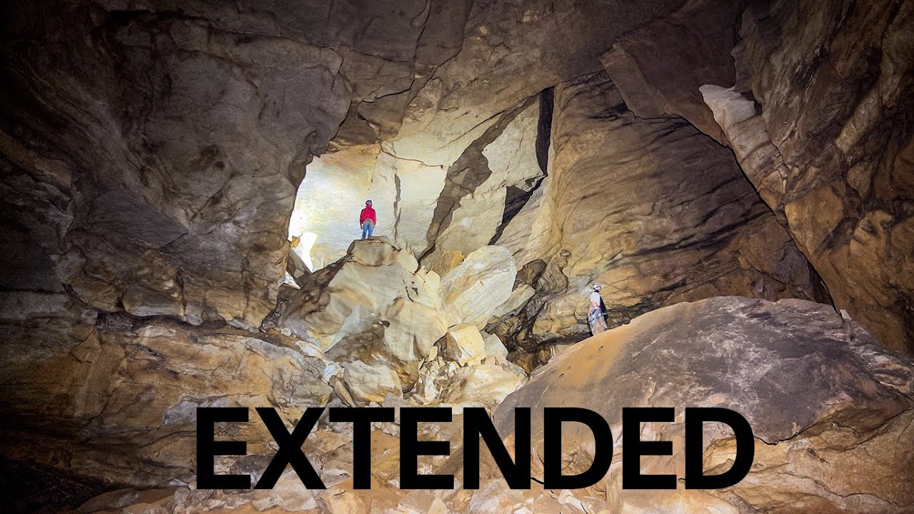 EXTENDED - Pit Cave Leads to Giant Rooms with Bizarre Formations - YouTube