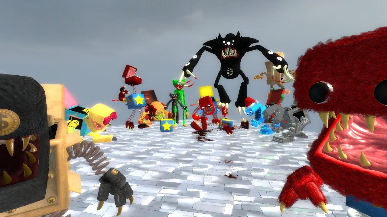 using all versions of boxy boo to see who is the best - YouTube