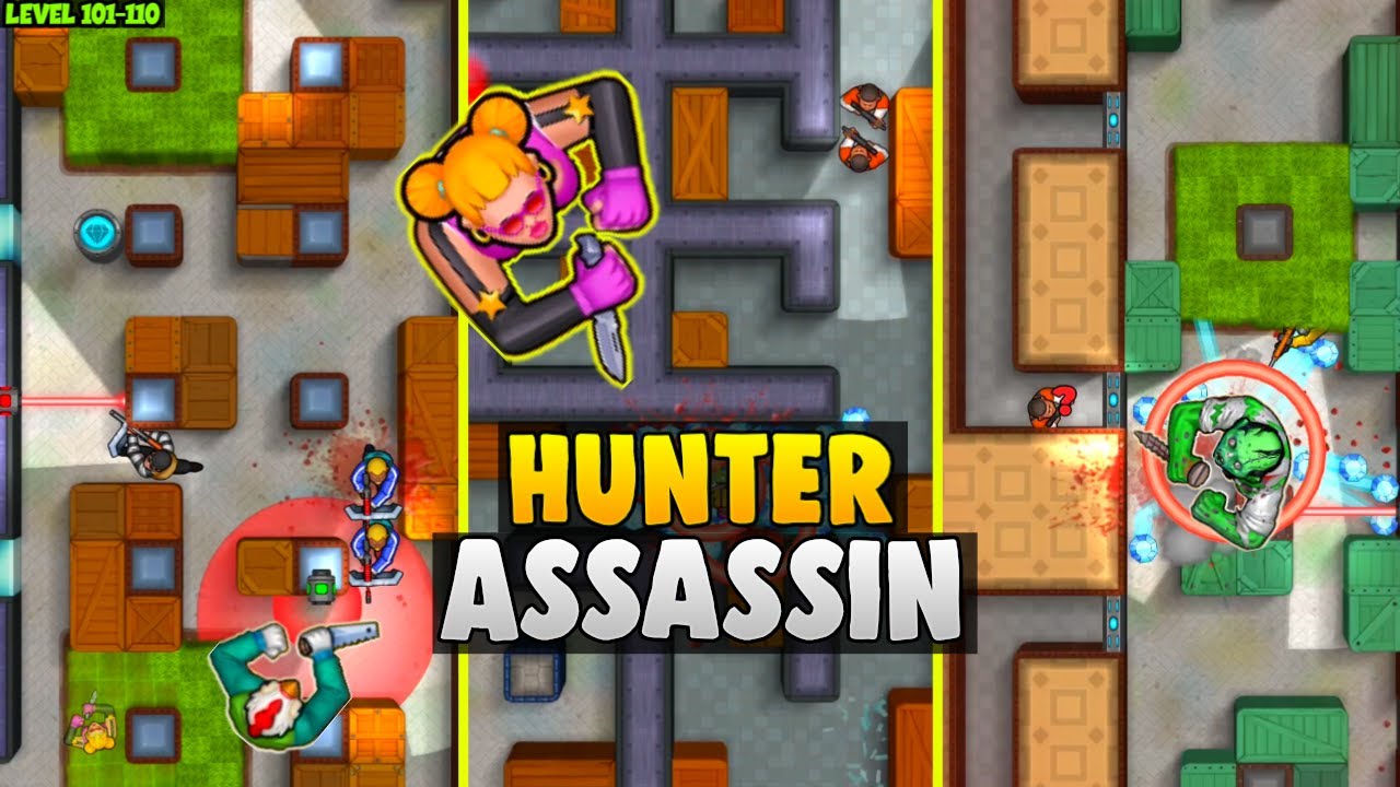 Hunter Assassin - Level 101-110 | Walkthrough Gameplay | Hero Gaming ...