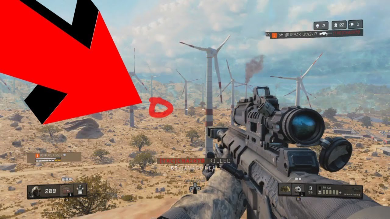 WORLD RECORD LONGEST SNIPER SHOT - Call of Duty Black Ops 4 BLACKOUT ...