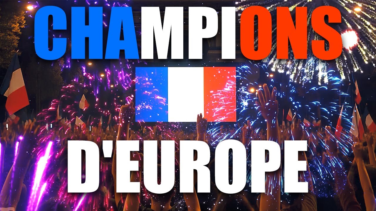 PSG CHAMPIONS D'EUROPE - LA CHANSON ⚽🎉🥳 - YouTube