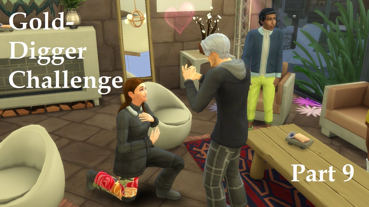 Ehemann Nr. 2 -Die Sims 4 Gold- Digger Challenge Part 9 - YouTube