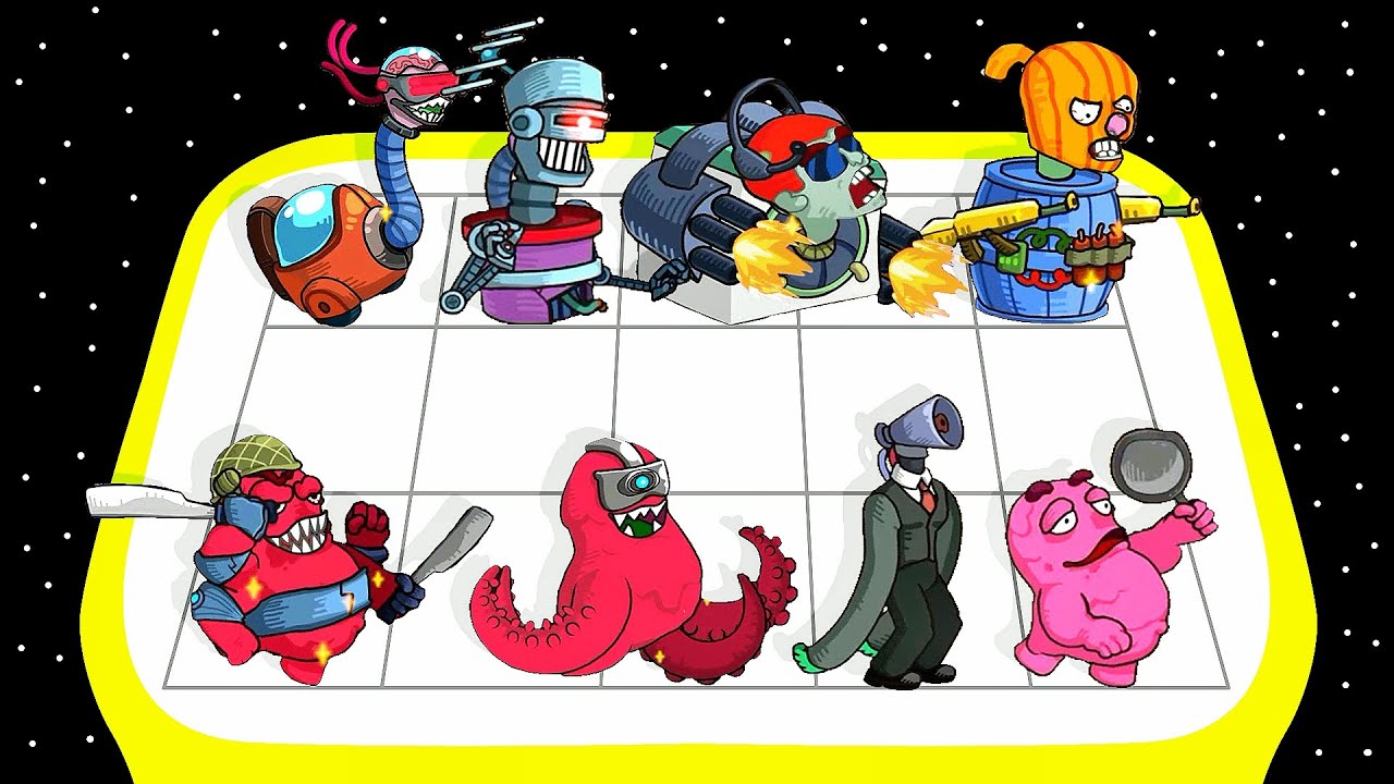 Skibidi Robot Zombie Vs Grim - Merge Fight: Grim & Zombie War, Fusion ...