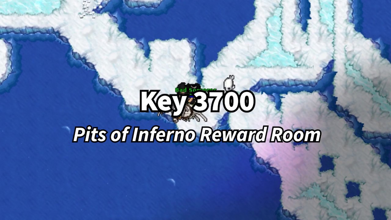 Tibia Key 3700 - Pits of Inferno Reward Room - YouTube