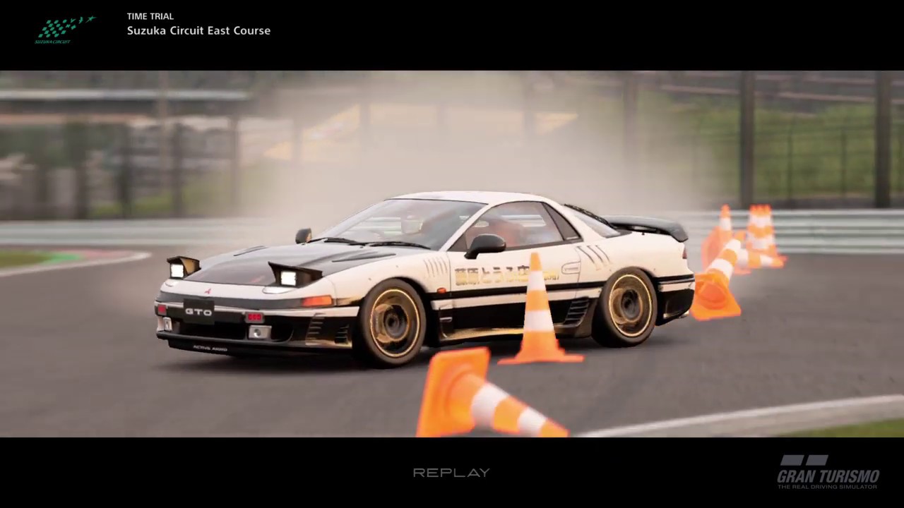 Gran Turismo®SPORT 4WD Mitsubishi GTO (3000GT) Drifting - YouTube