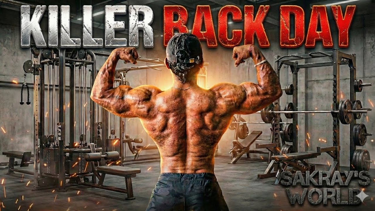 Back Day Workout for Muscle Growth | Lats, Traps & Back Thickness ...