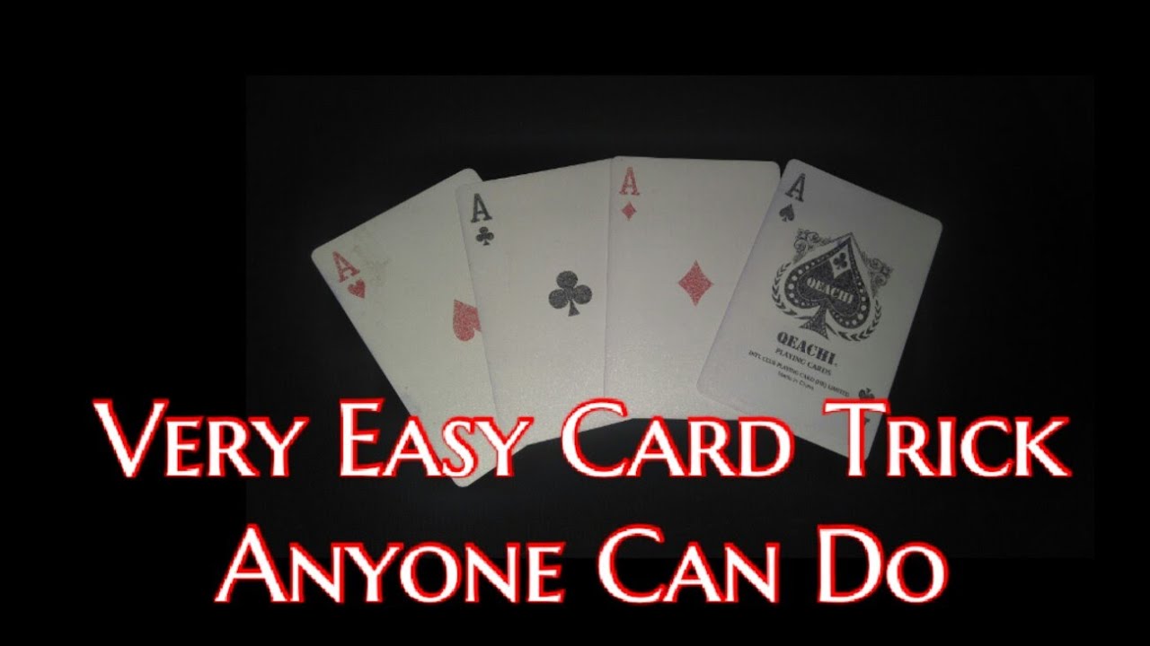 Easy Card Trick For Beginners - YouTube