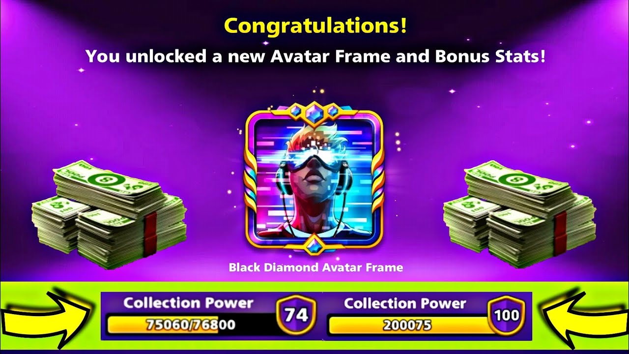 8 Ball Pool 74 CCP To 100 CCP Full Cost ? 130K Cash - Trickshots - YouTube