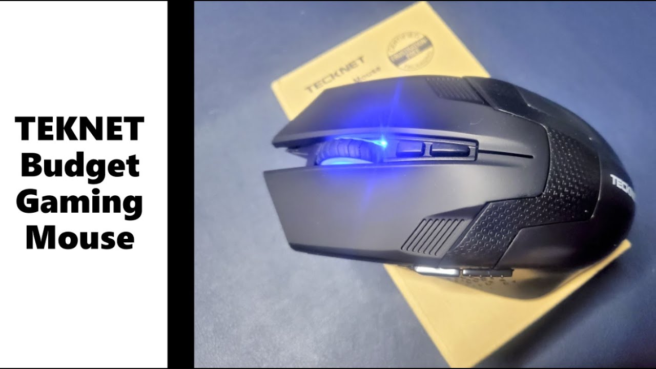 TEKNET Wireless BUDGET Gaming Mouse - Unboxing & Review - YouTube