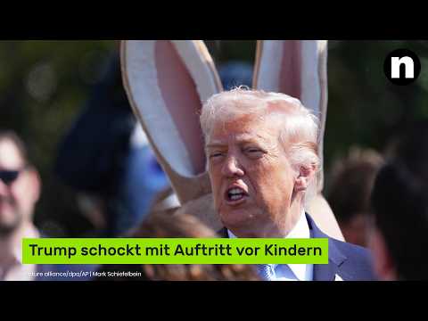 Trump schockt mit Auftritt vor Kindern