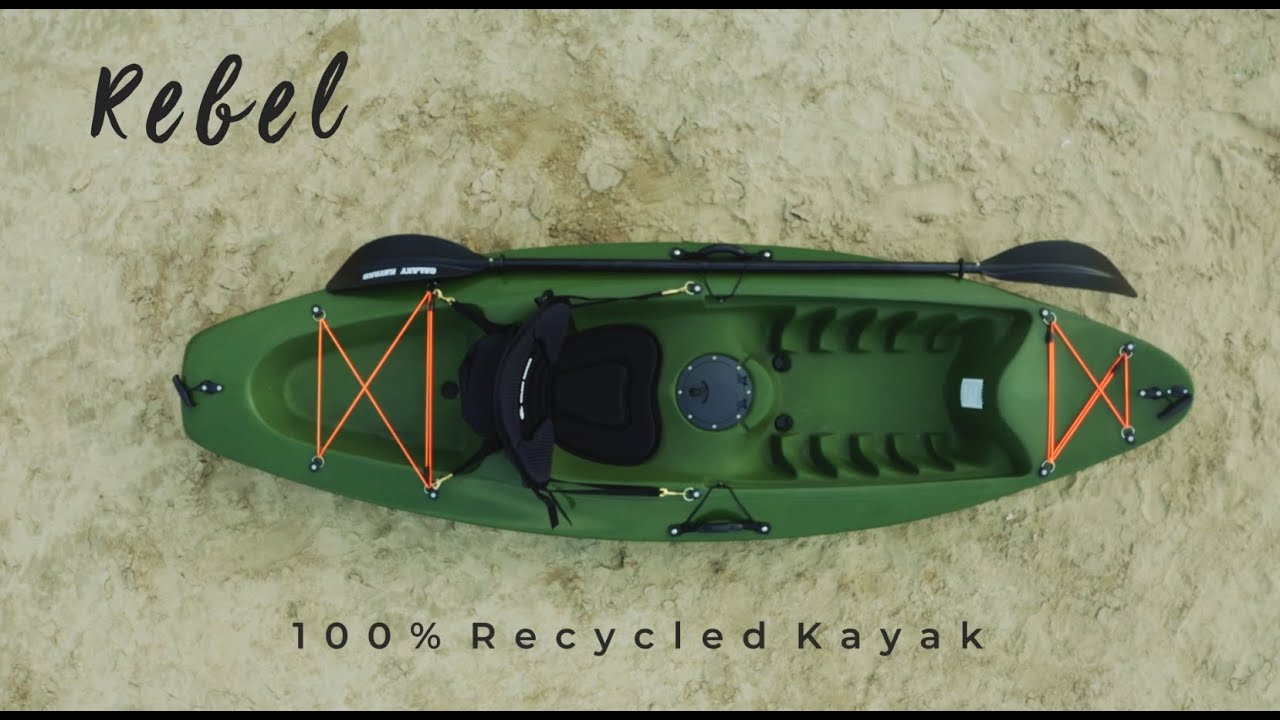 Rebel | 100% Recycled Kayak | Galaxy Kayaks - YouTube