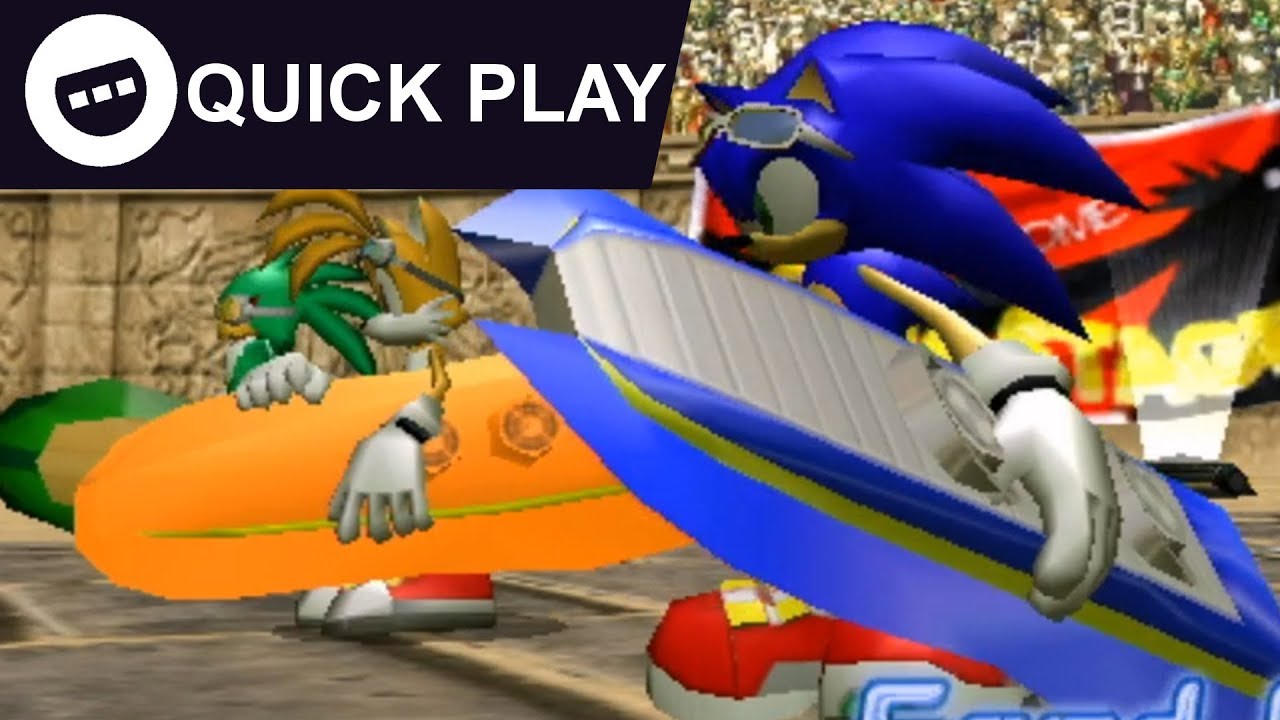 Sonic Riders - Quick Play - YouTube