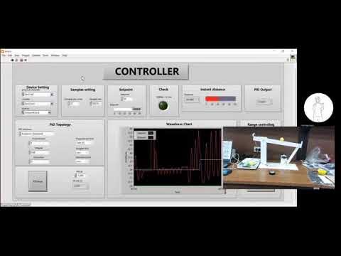 LabVIEW - Project Ball and beam balancing - YouTube