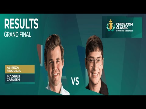 Magnus Carlsen Vs Alireza Frouzja || Chessable Master Champions Chess tour - YouTube