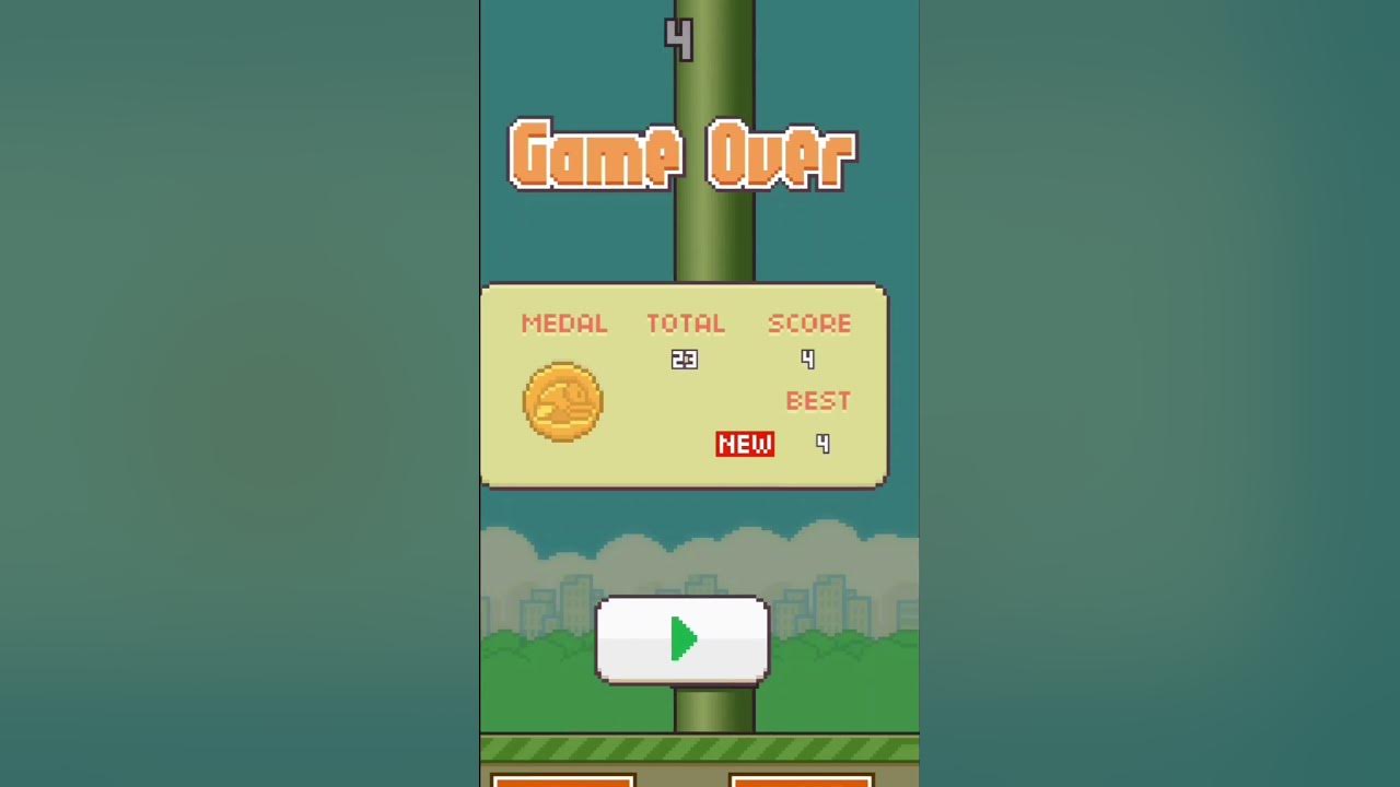 RAGING at flappy bird MEDIUM difficulty! - YouTube