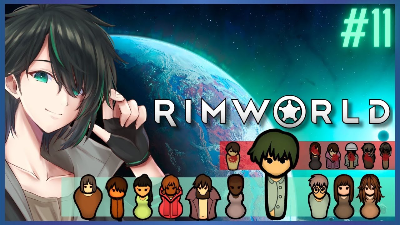 一般遭難VTuber #11｜RimWorld - YouTube