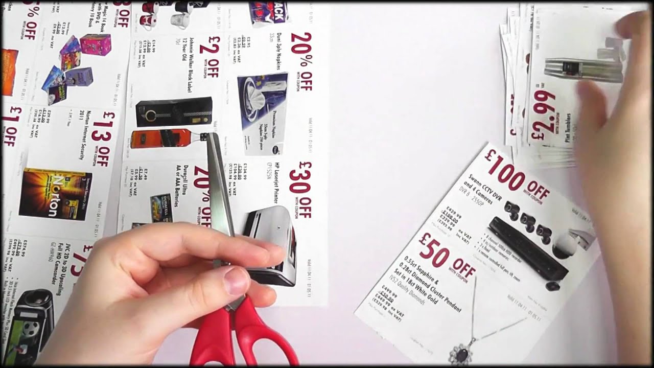 20. Cutting Coupons - SOUNDsculptures (ASMR) - YouTube