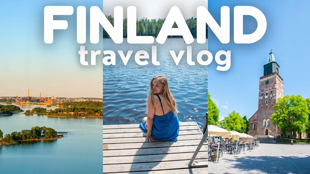 A summer trip to Finland 🇫🇮 Travel vlog - YouTube