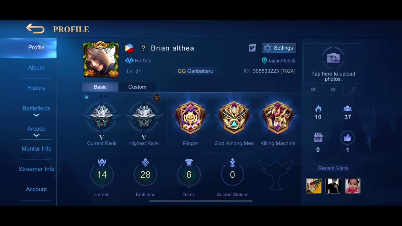 follow mo on mobile legends ign: brian althea 305533223(7024) - YouTube