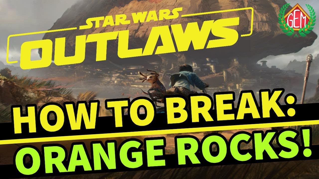 Star Wars Outlaws How to Break Orange Rocks - YouTube