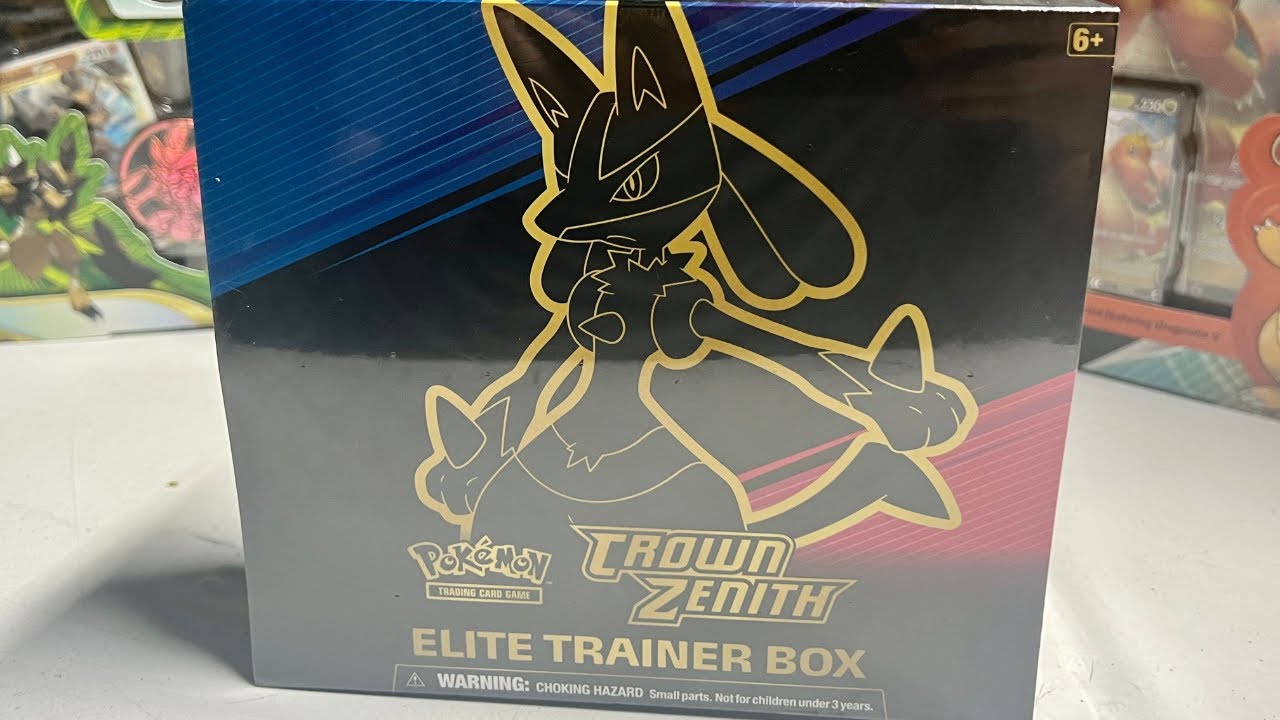 Crown Zenith Elite Trainer Box Was A Hit Lots Of Pulls - YouTube