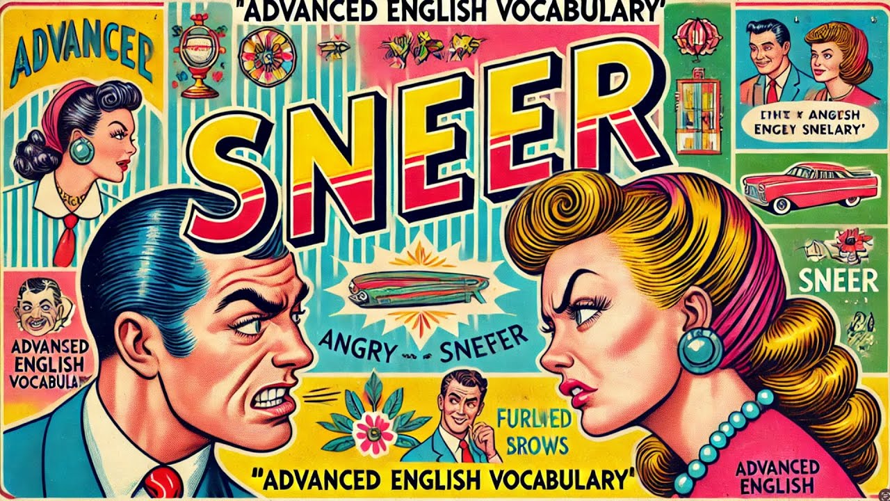 Vocabulary and Pronunciation "SNEER" Advanced English - YouTube