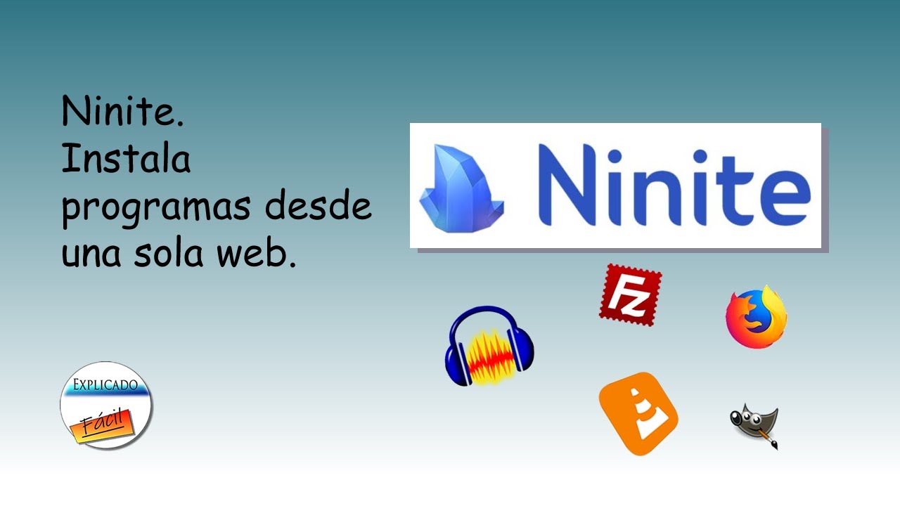 Ninite. Una web para poder descargar e instalar varias aplicaciones rápidamente . (Castellano ...