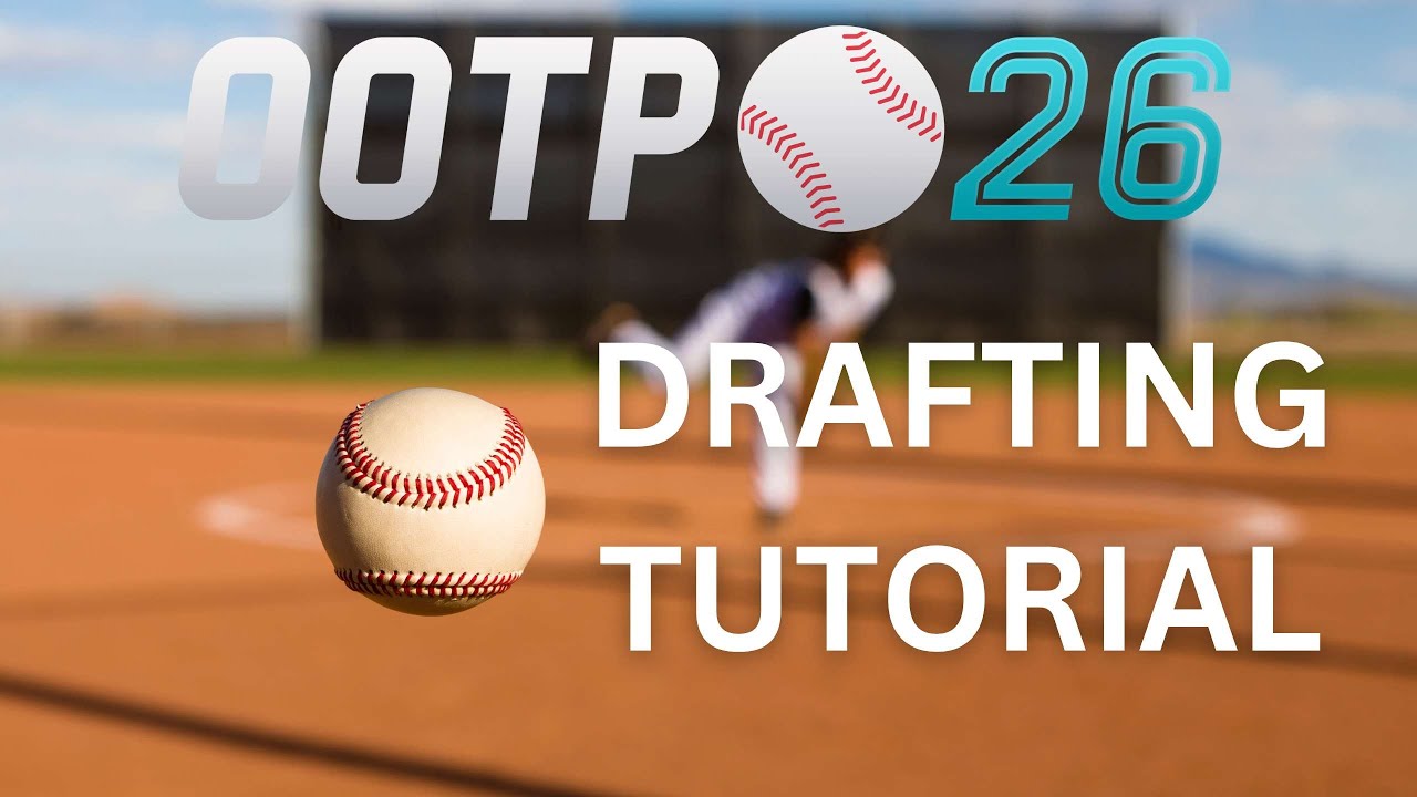 Tips for the MLB Draft: OOTP 26 tutorial - YouTube