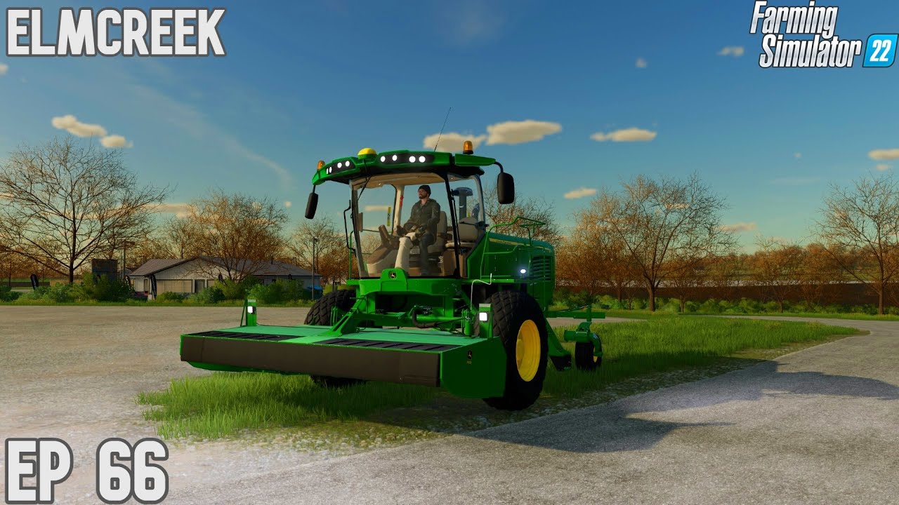 JD SELF PROPELLED MOWER | Farming Simulator 22 - Elmcreek | EP 66 #fs22 ...