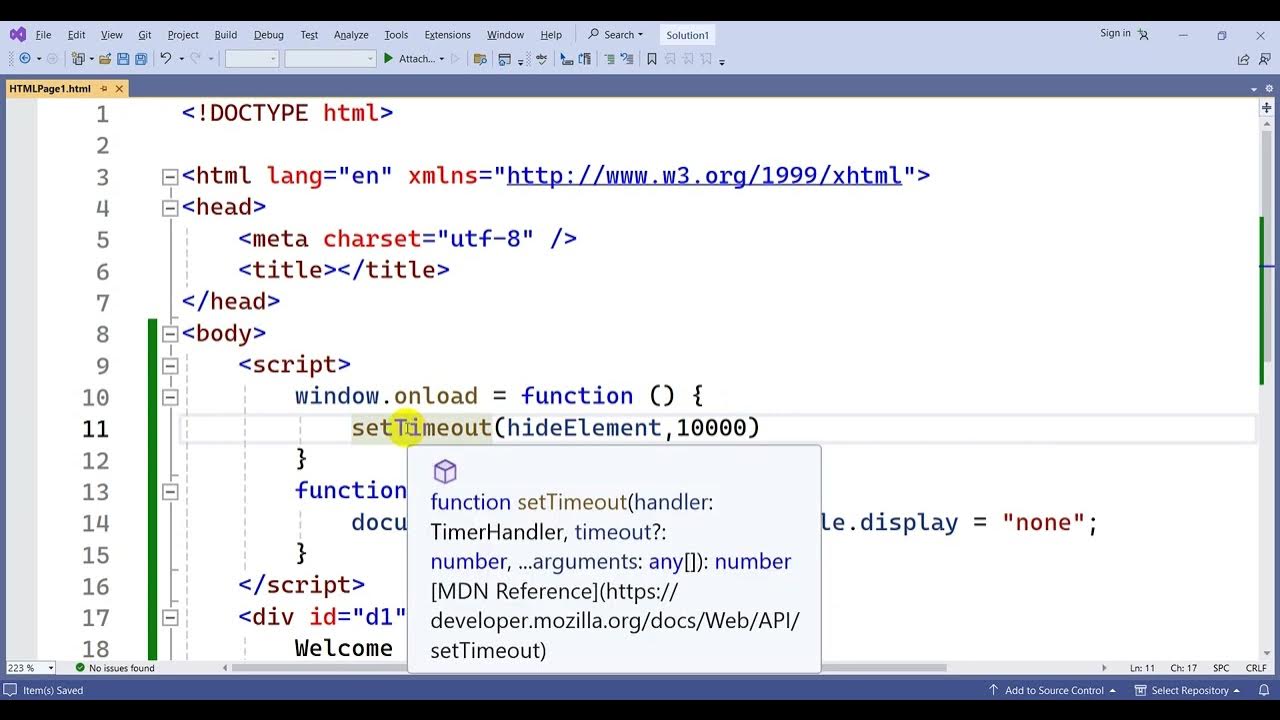 Session 10 Javascript LocalStorage and Timing - YouTube