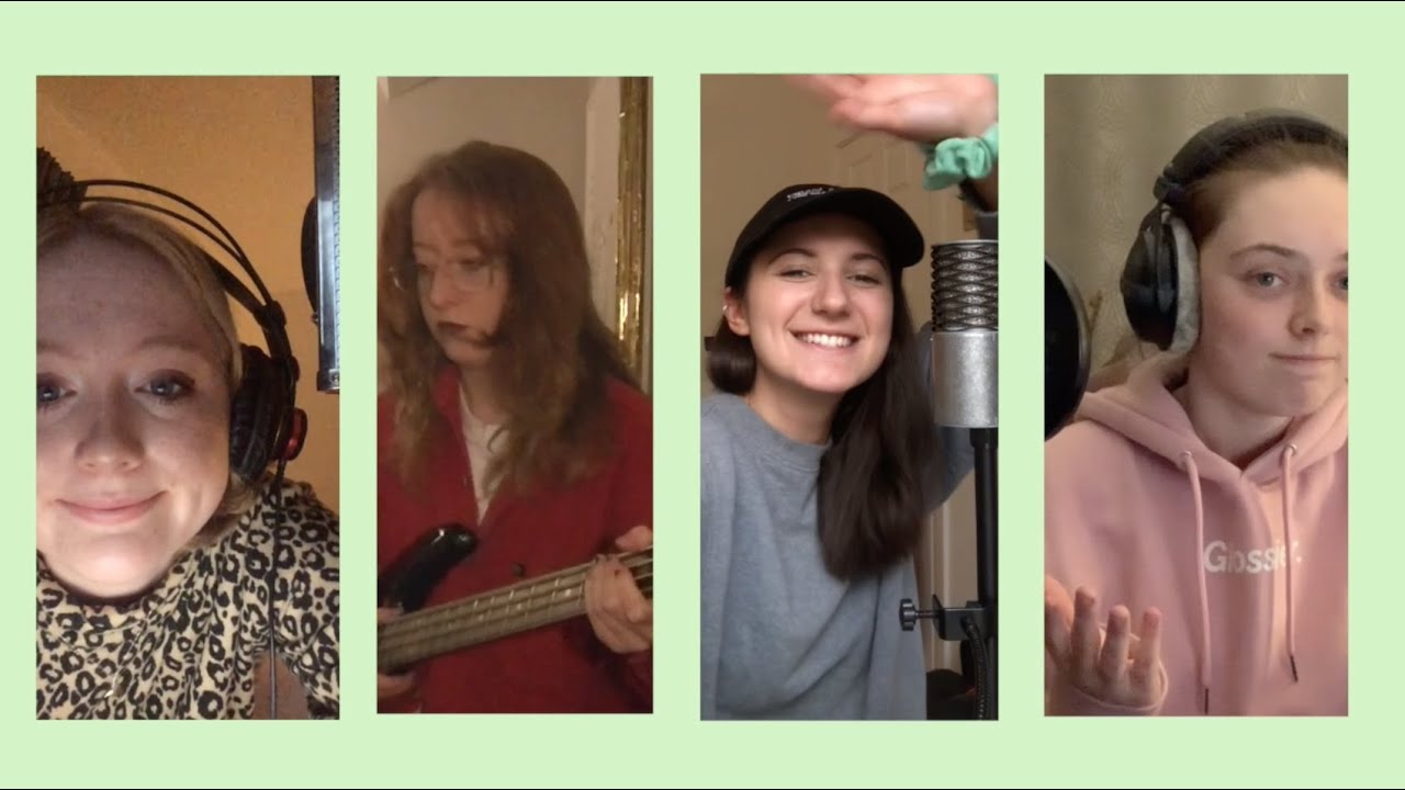 HAIM - Leaning On You Cover (ft. Tilly, Kay and Frankie) - YouTube
