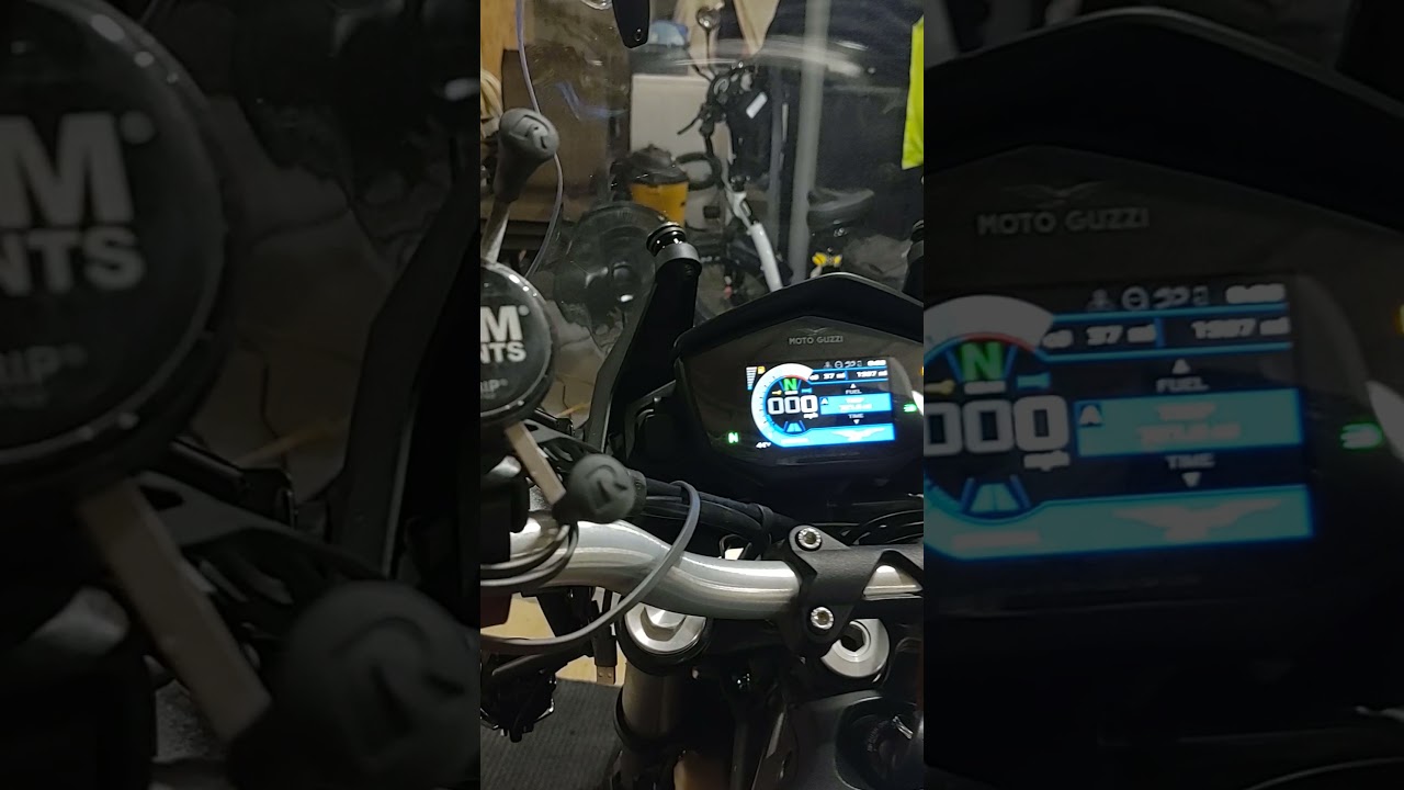 MOTO GUZZI V85TT RUN AFTER MODS - YouTube