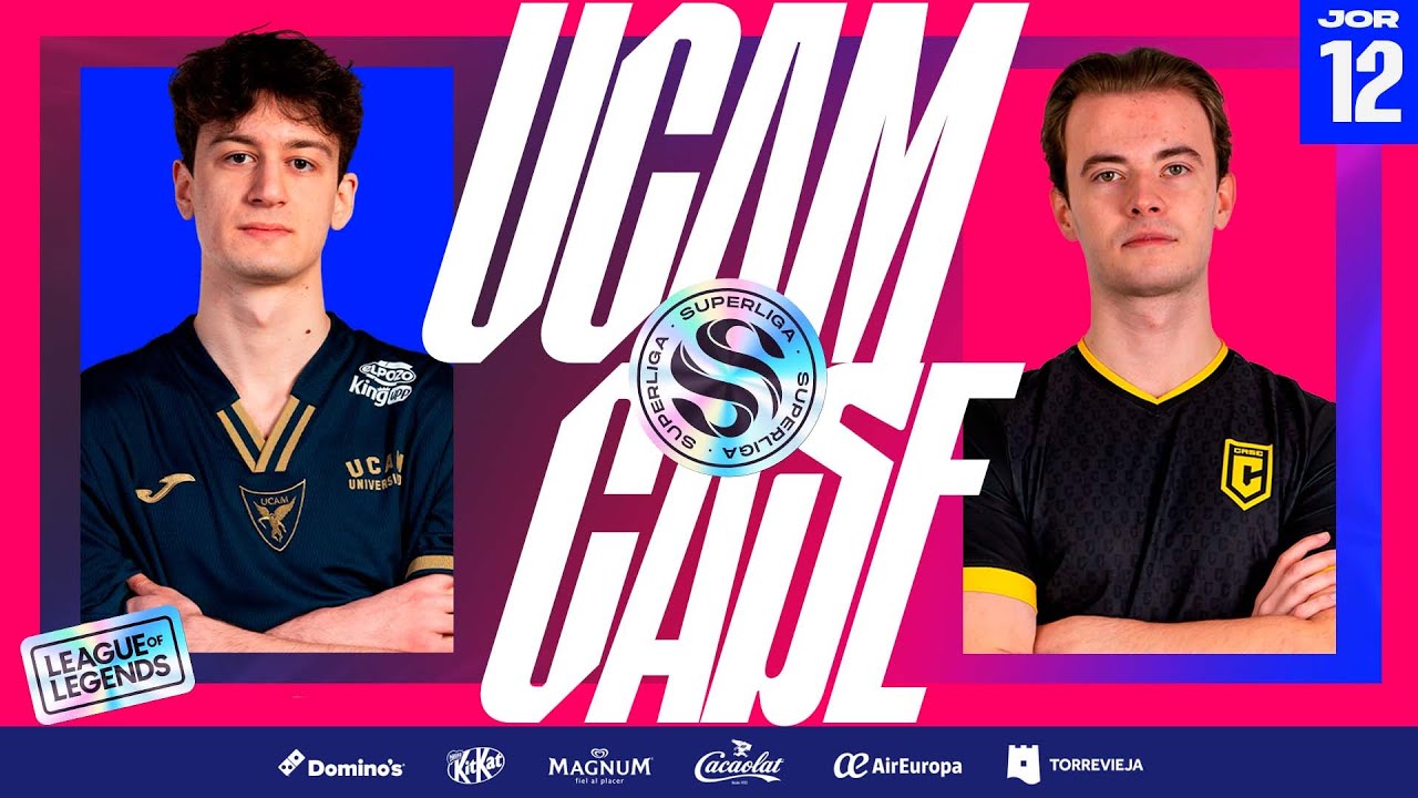UCAM ESPORTS VS CASE ESPORTS - JORNADA 12 - SUPERLIGA - PRIMAVERA 2024 ...
