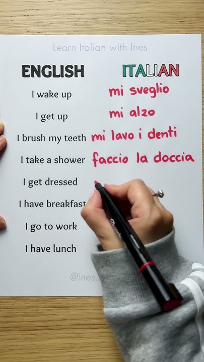 Daily Routine in Italian 🇮🇹📚 - YouTube