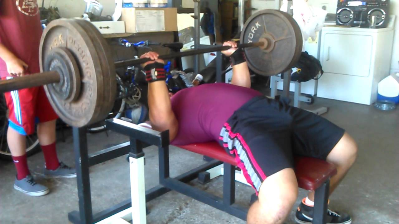 345 Bench Press - YouTube