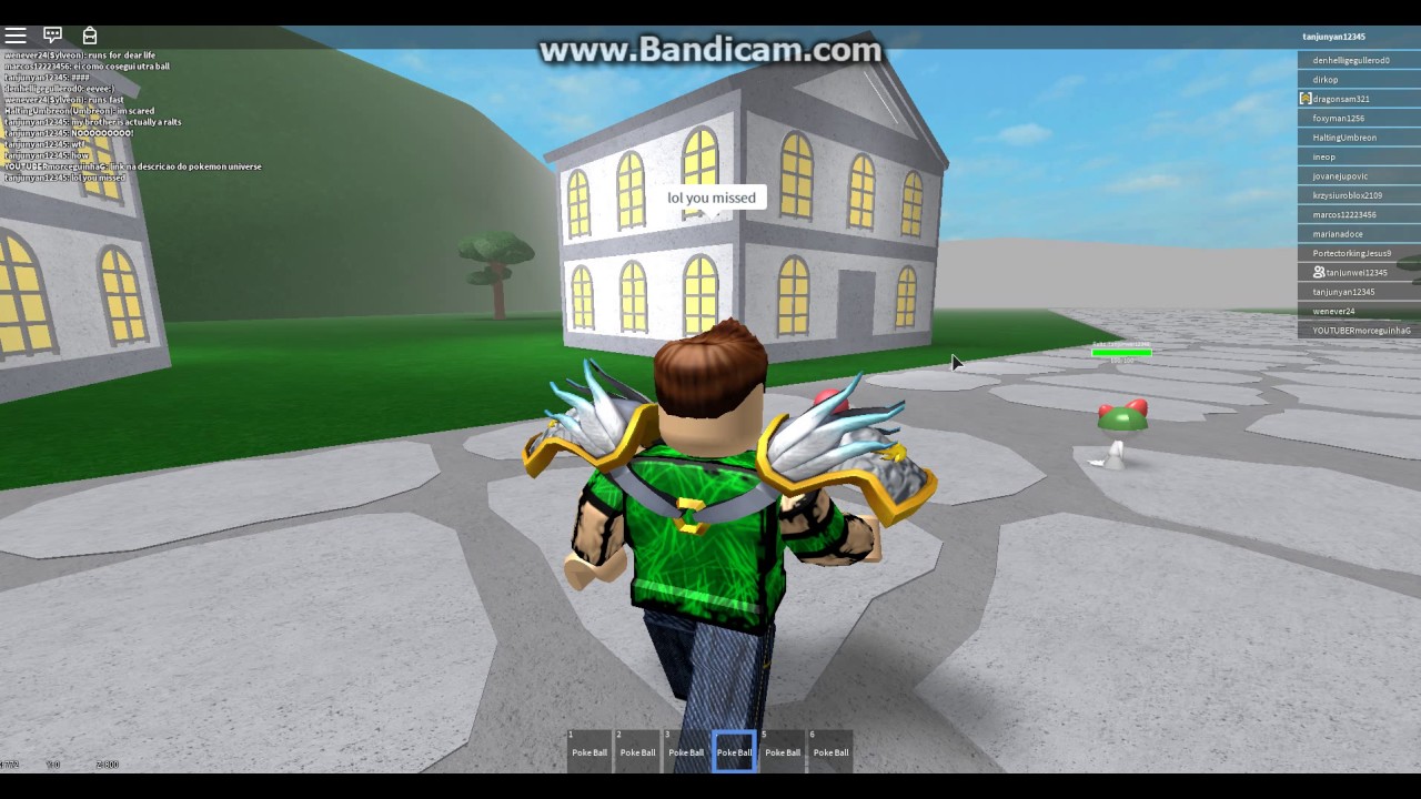 Ripoff from pokemon games in ROBLOX!=Pokemon Universe= Roblox - YouTube