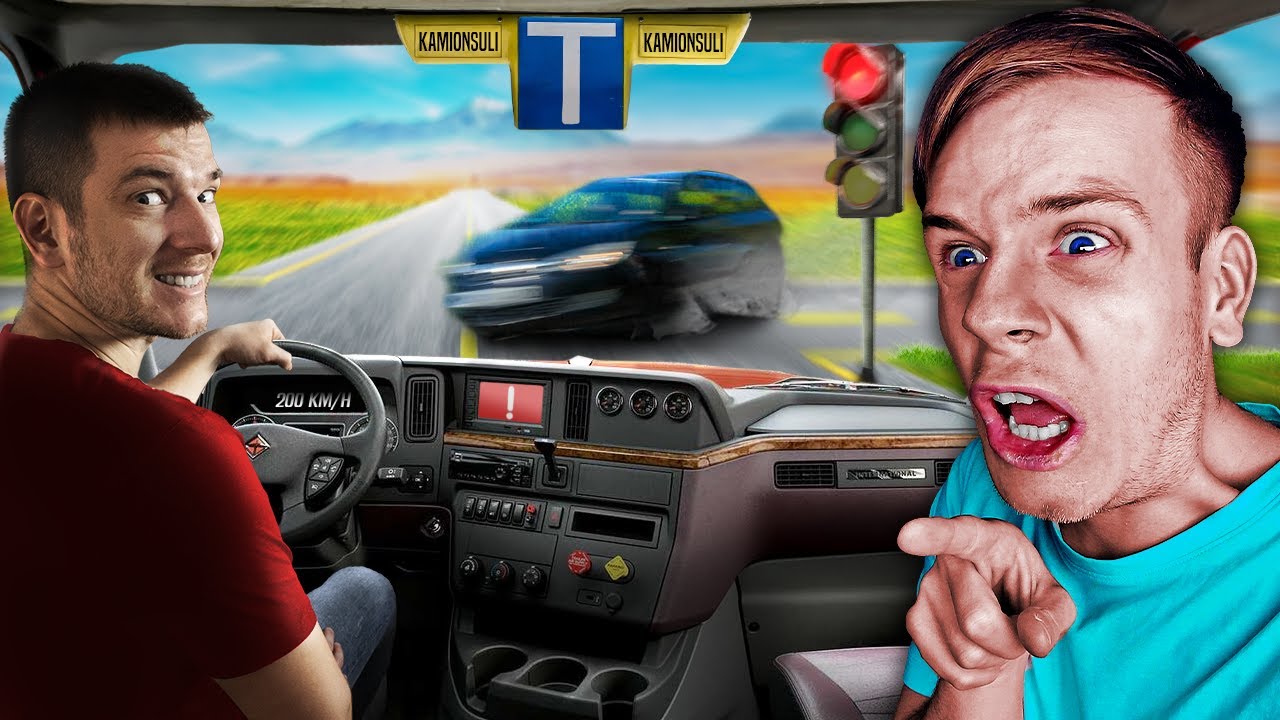 KAMION szimulátor, de NINCS JOGOSÍTVÁNYOM! 🚚 - YouTube